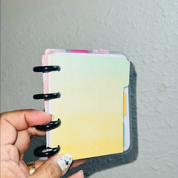 Hand Crafted | Office | Micro Happy Planner Size Tab Dividers And ...